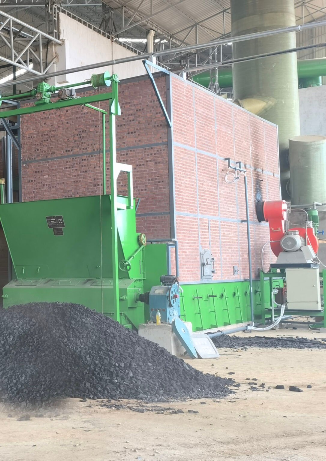 Biomass And Coal Fuel Direct Fired Hot Air Generator Furnace In ...