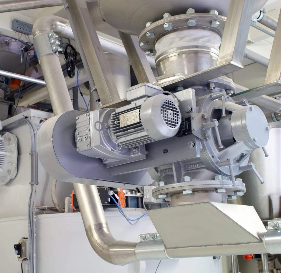 Heavy-Duty Rotary Valve for Bulk Pneumatic Conveying in VRM System ...